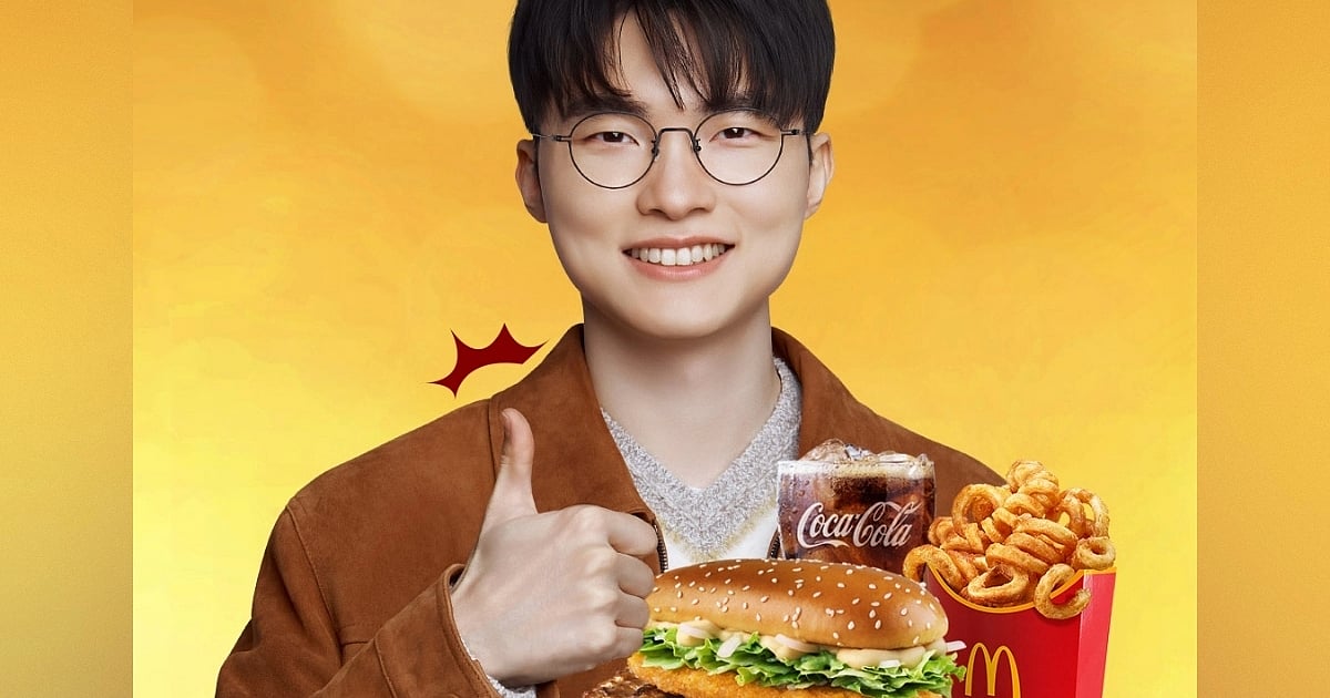 Faker Partners With McDonald’s Korea on Lucky Burger Charity | Outlook ...