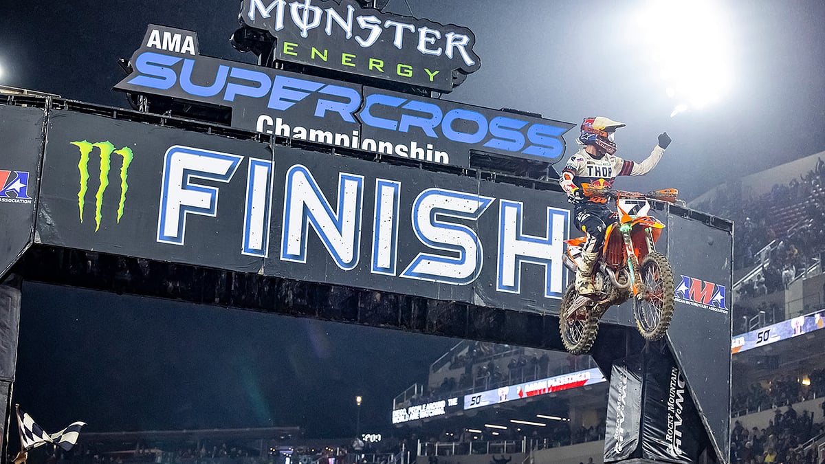 AMA Supercross Championship: Red Bull KTM's Aaron Plessinger Earns A ...
