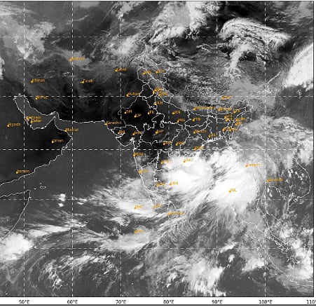 Cyclone Remal: Satellite Images, Path, Track And Map Of Severe Cyclonic ...
