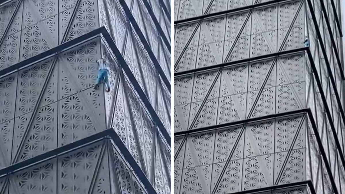 Polish 'Spider-Man' Arrested While Climbing A 30-Storey Building ...