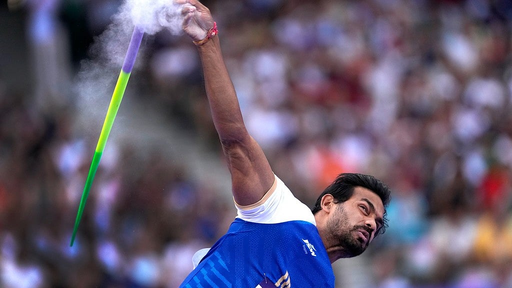 Kishore Jena In Javelin Throw Qualification At Paris Olympics ...