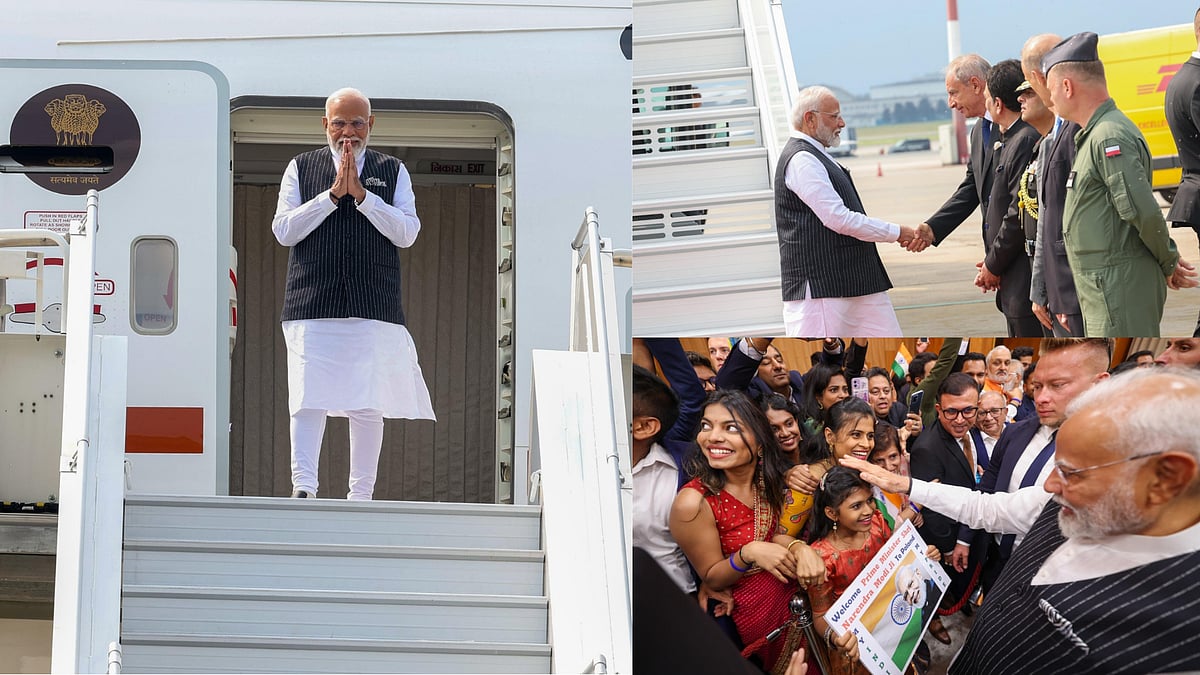 PM Modi Poland Visit Highlights: Modi Lands In Warsaw, Pays Tribute To ...