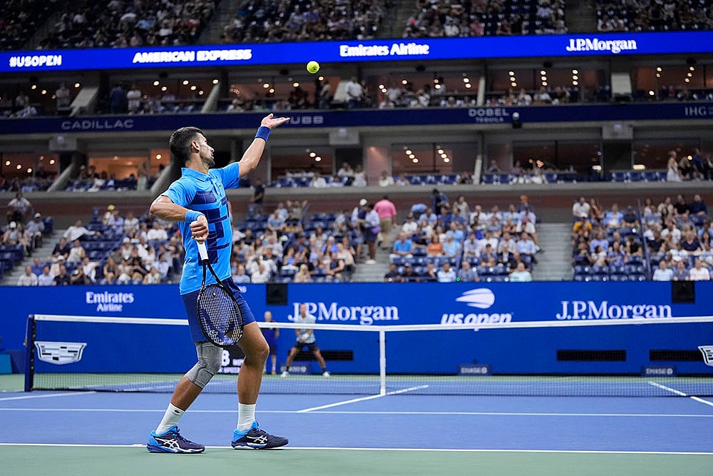 US Open 2024: Novak Djokovic Advances To Third Round After Laslo Djere ...