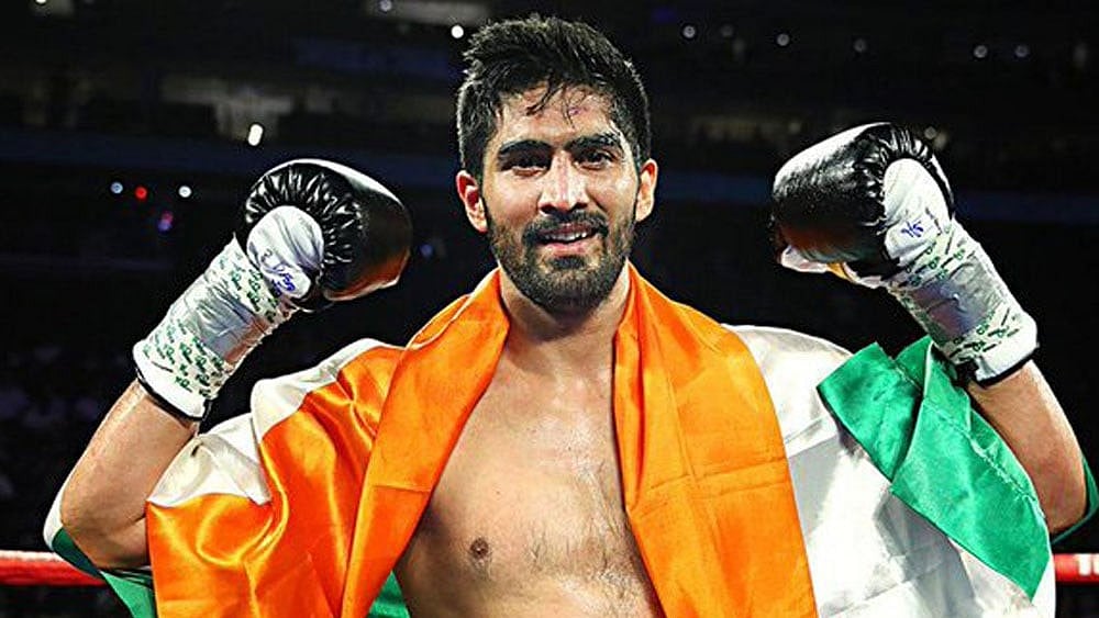 Vijender Singh Challenges Floyd Mayweather To Fight In India After Mike ...