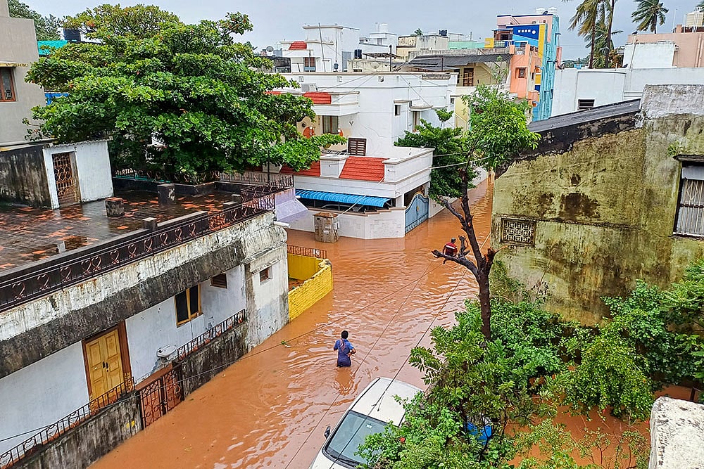 In Photos: Puducherry, Chennai Deal With Aftermath Of Cyclone Fengal ...