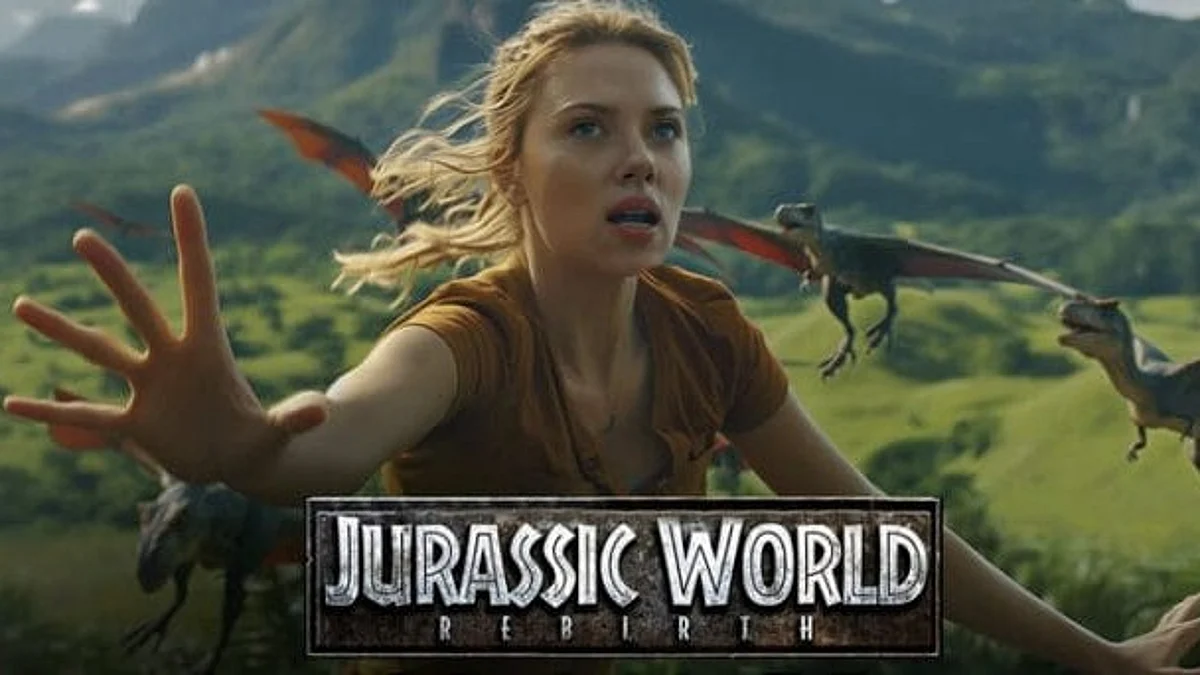 Jurassic World Rebirth Trailer Scarlett Johansson And Jonathan Bailey