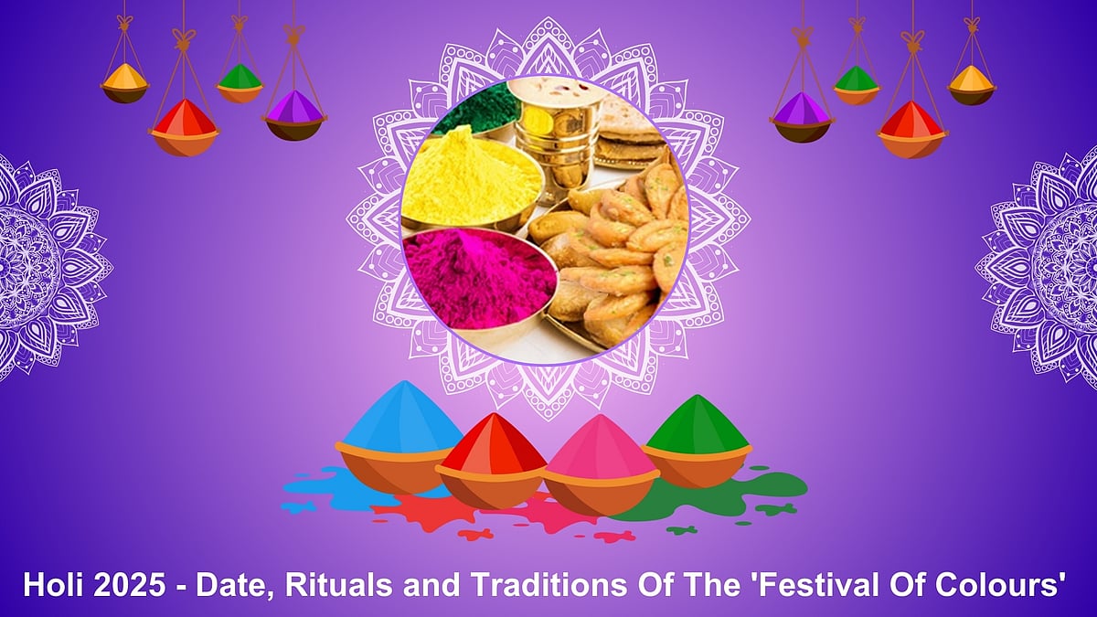Holi 2025 - Date, Rituals and Traditions Of The 'Festival Of Colours ...