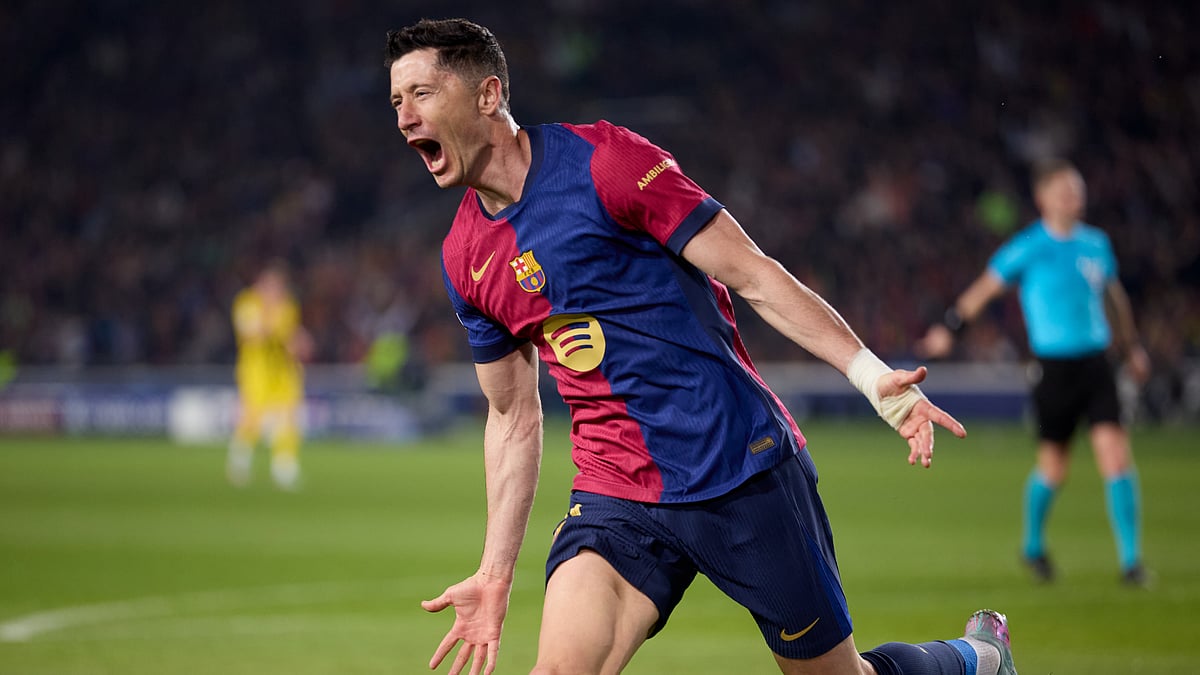 Barcelona 4-0 Borussia Dortmund: Lewandowski Strikes Twice In Rout Of ...