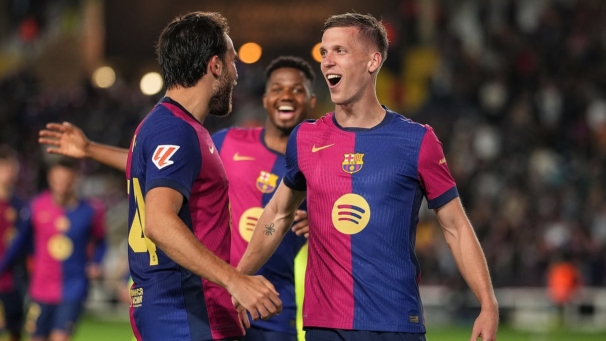 FC Barcelona 1-0 Mallorca, La Liga 2024-25: Dani Olmo Goal Keeps ...