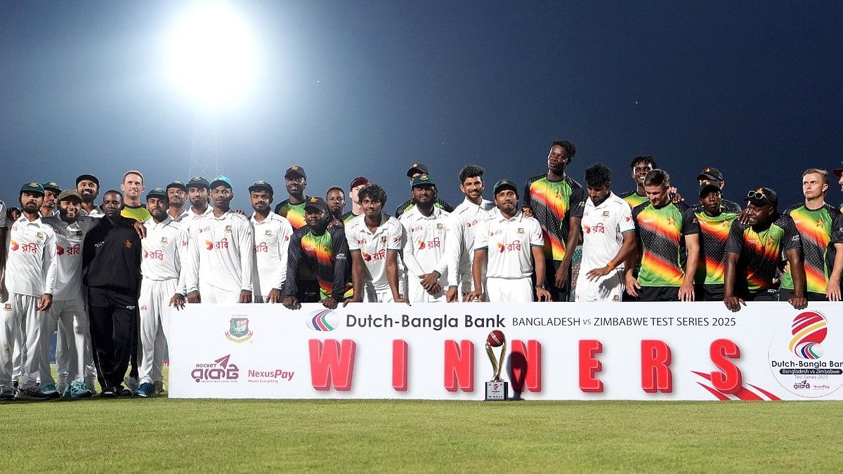 BAN Vs ZIM, 2nd Test: All-Round Mehidy Hasan Takes Bangladesh To Series ...