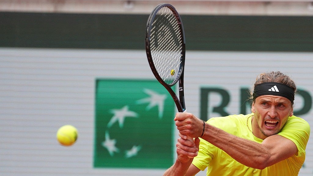 Alexander Zverev Vs Jesper De Jong Live Streaming, French Open 2025 ...