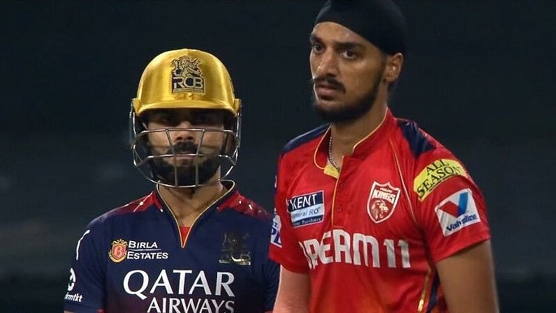 PBKS Vs RCB, IPL 2025: Virat Kohli Stares Down Arshdeep Singh After ...