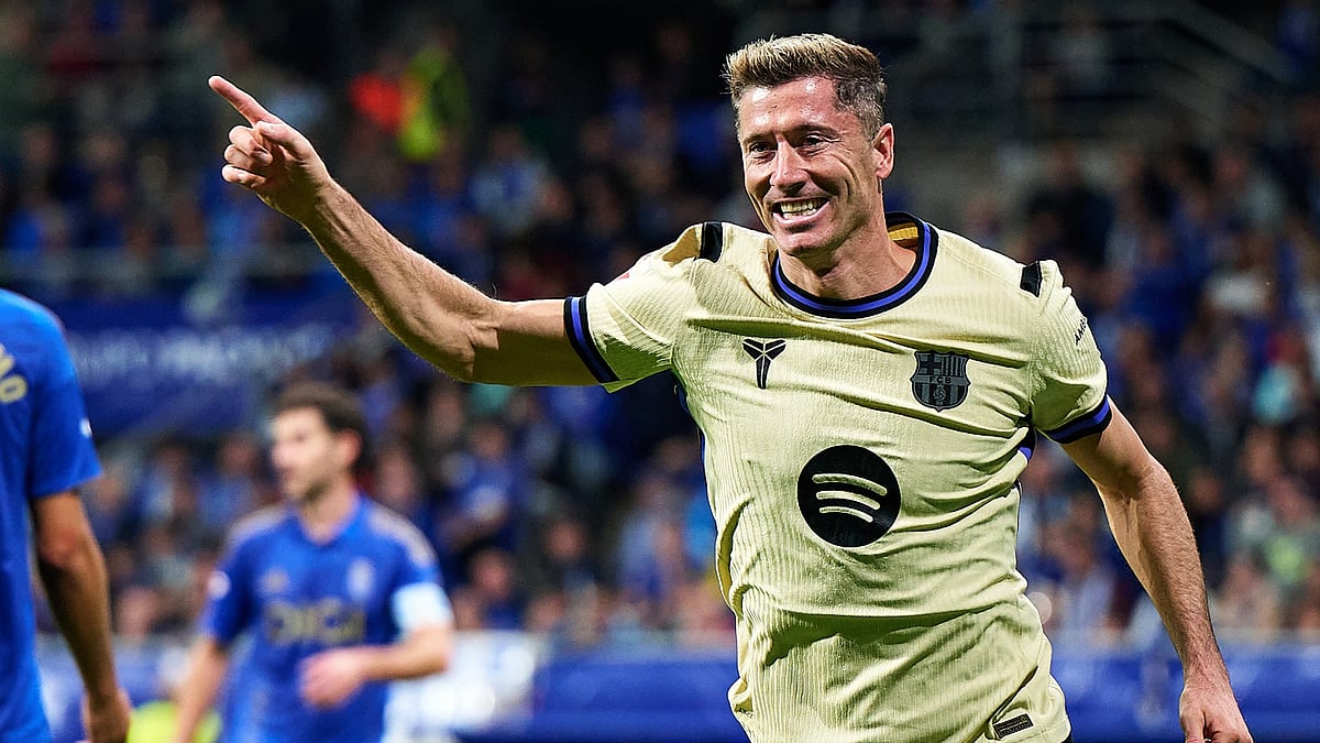 Real Oviedo Vs Barcelona, La Liga 2025-26: Robert Lewandowski, Ronald ...