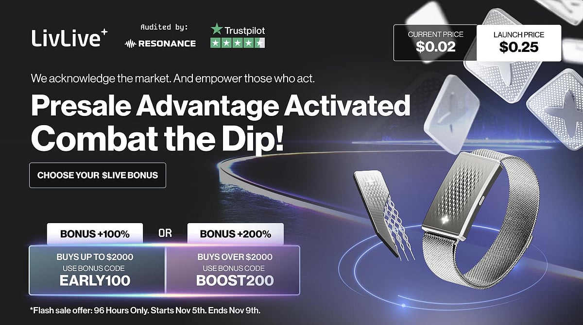 6 Top Cryptos To Buy In November 2025: LivLive ($LIVE) Ignites A 96 ...