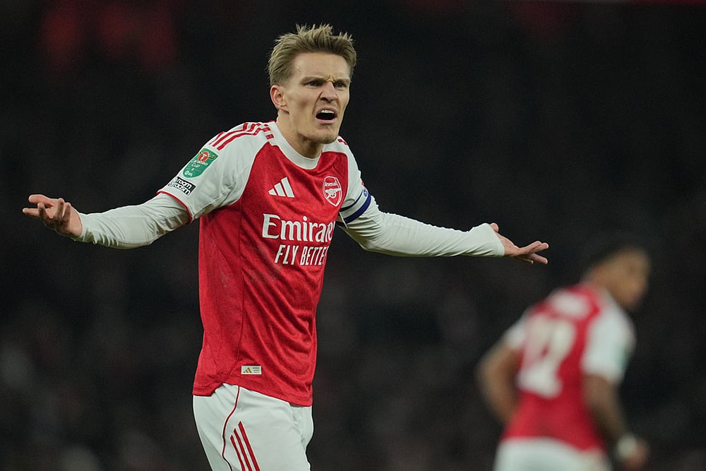 Arsenal 1(8)-1(7) Crystal Palace, EFL Cup 2025-26 Quarter-Final ...