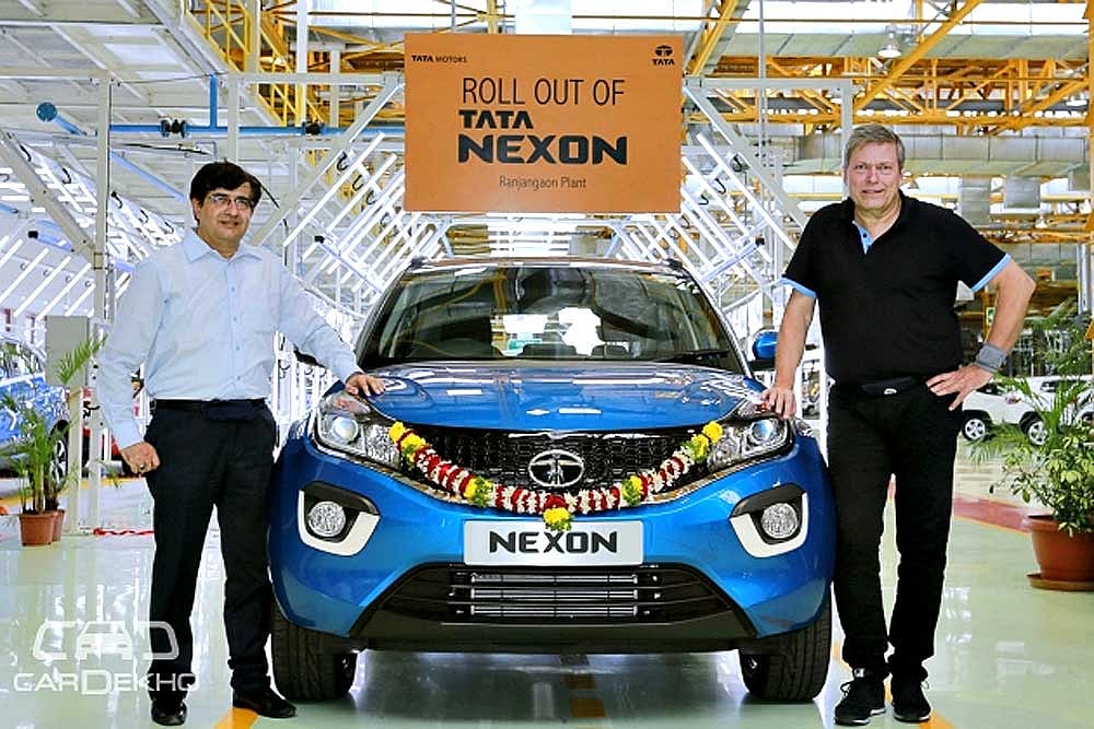 Tata Nexon Rolls Out Of Tata-Fiat’s Ranjangaon Facility