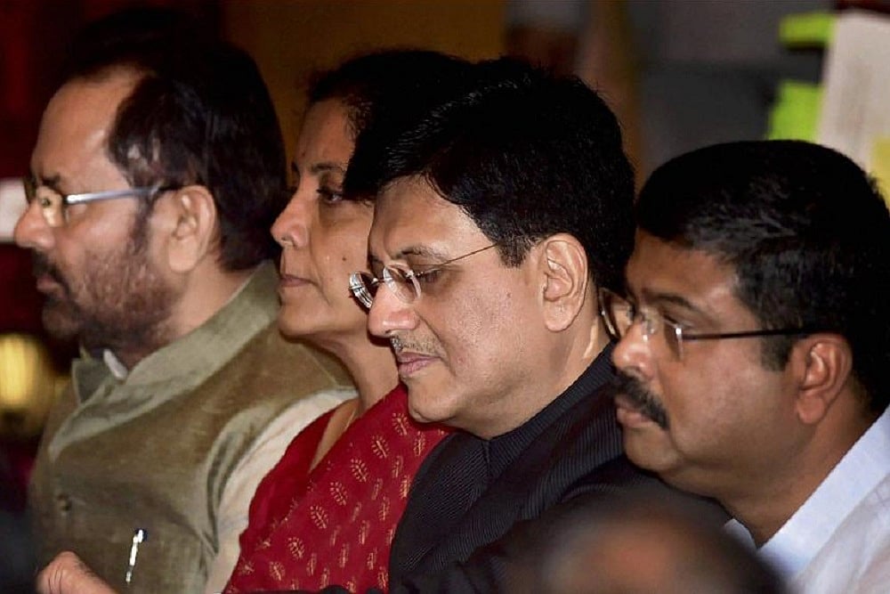 Here's The Full List Of Union Council Of Ministers After Reshuffle ...