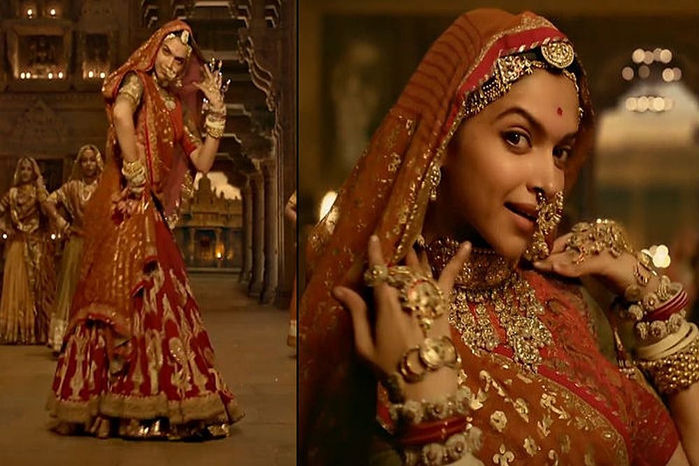 Deepika Padukone's Midriff Covered In New Version Of 'Ghoomar' Goes ...