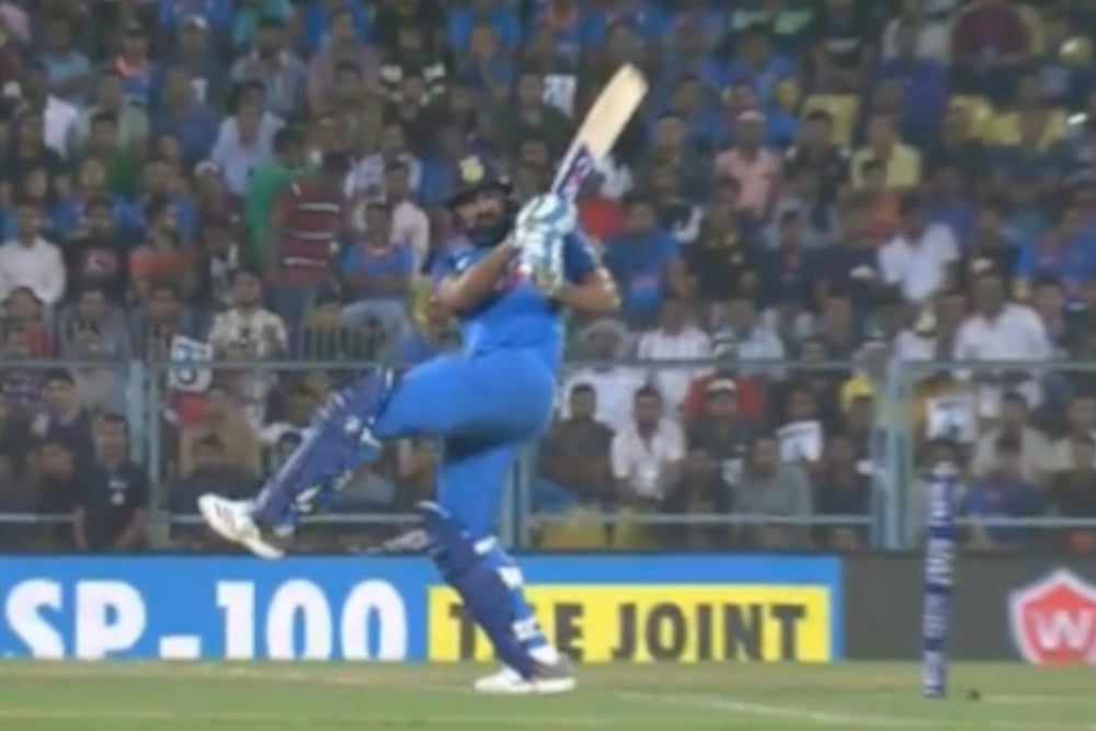 Aur Ye Laga Sixer: Rohit Sharma's Classic Nataraja Shot – WATCH ...