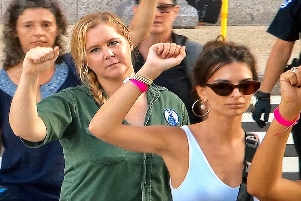 Amy Schumer And Emily Ratajkowski Arrested During Protest Against ...
