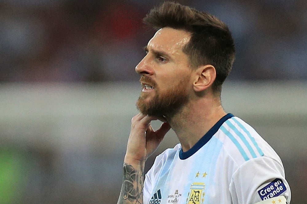Lionel Messi Banned, Fined For Copa America Red Card For Argentina ...