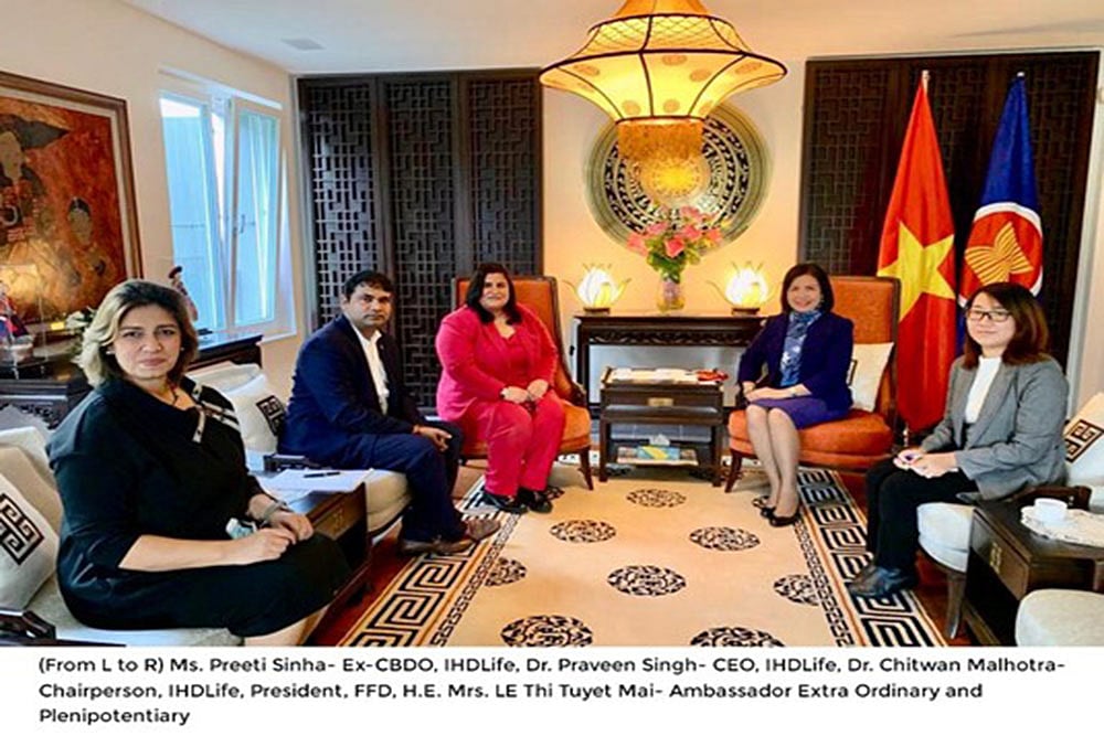 IHDLife Congratulates Ms Preeti Sinha, Ex-Chief Business Development ...