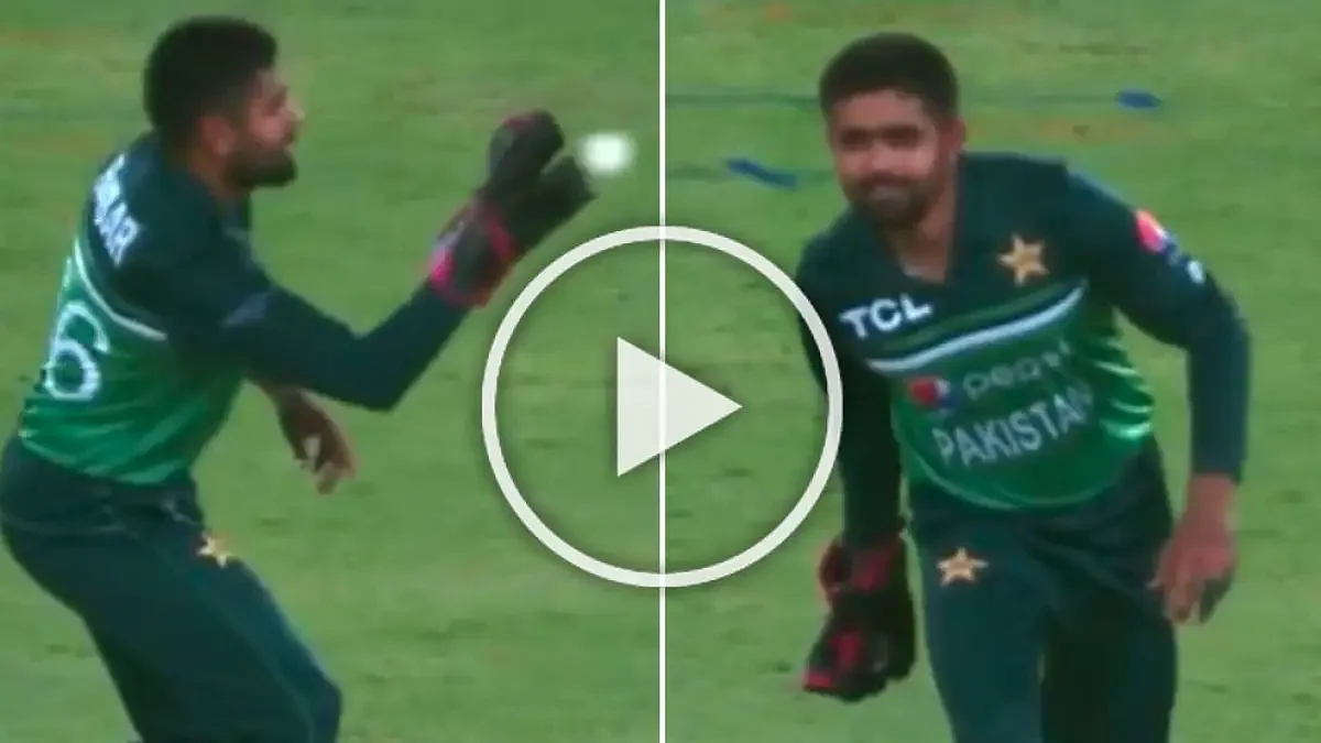 Pak Vs Wi 2nd Odi Babar Azam Illegal Fielding Results In Five