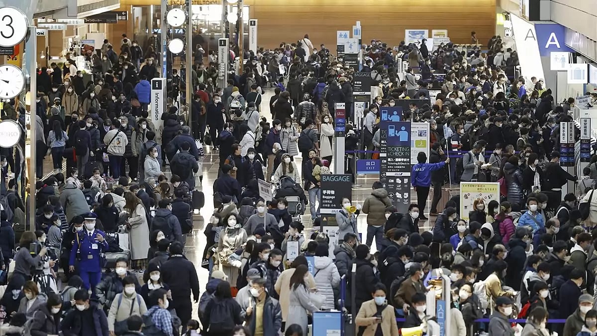 In Pics Covid-19 Outbreak In Japan