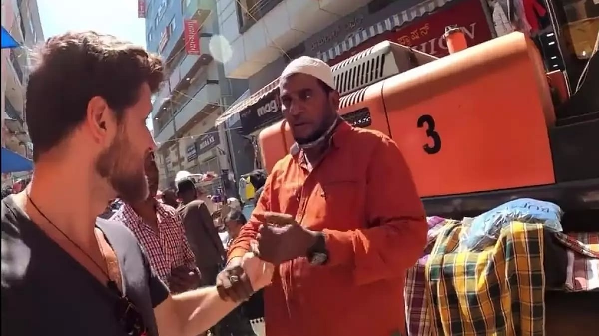 Watch: Dutch YouTuber Allegedly Manhandled By Shopkeeper In Bengaluru ...