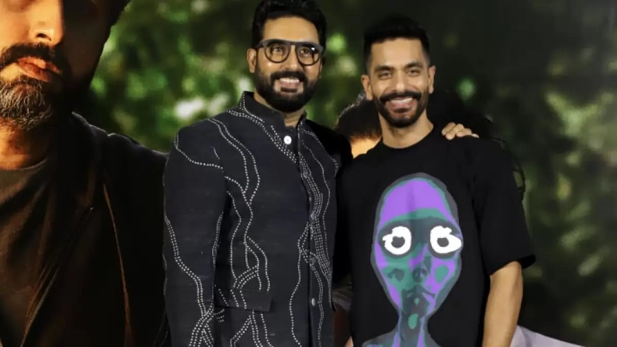 Angad Bedi Is All Praise For His 'Ghoomer' Co-Star Abhishek Bachchan ...