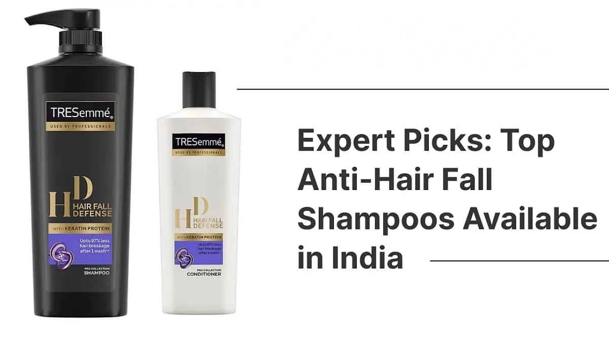 Expert Picks: Top Anti-Hair Fall Shampoos Available in India (2023)