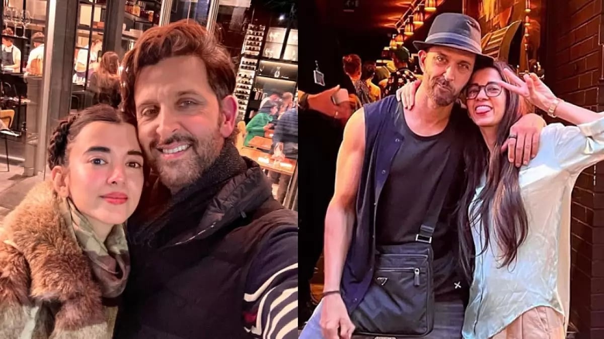 On Hrithik Roshan's 50th Birthday, Saba Azad Wishes Him With A Romantic ...