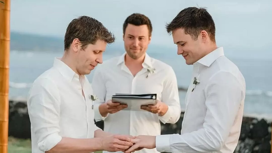 OpenAI CEO Sam Altman Marries Boyfriend Oliver Mulherin | Who Is He
