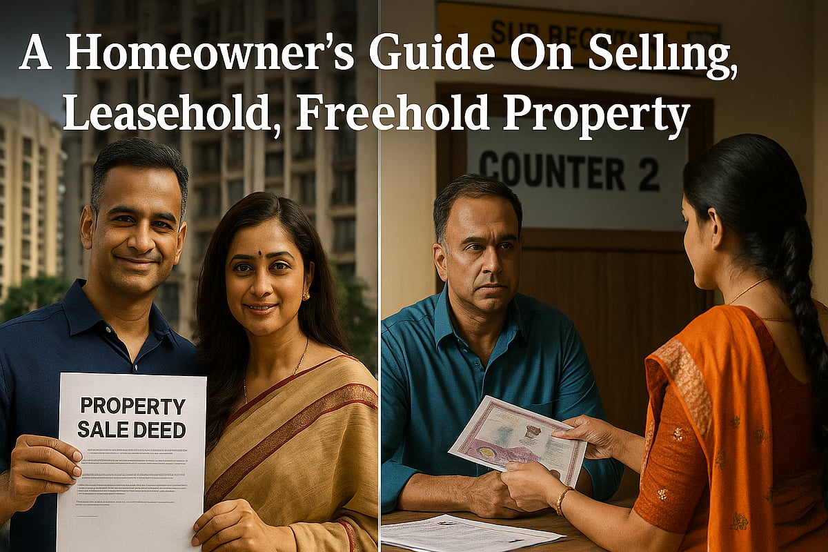 A Guide On How You Can Sell Leasehold, Freehold Property - Outlook Money