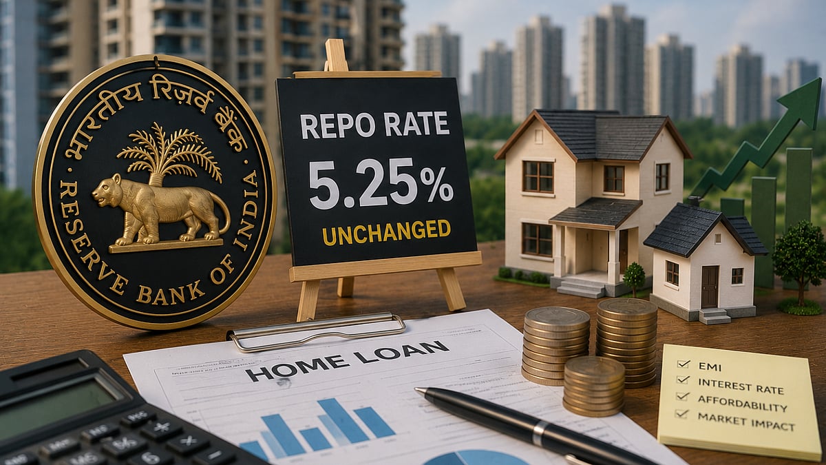 RBI Keeps Repo Rate at 5.25%: Impact on Homebuyers and Real Estate ...