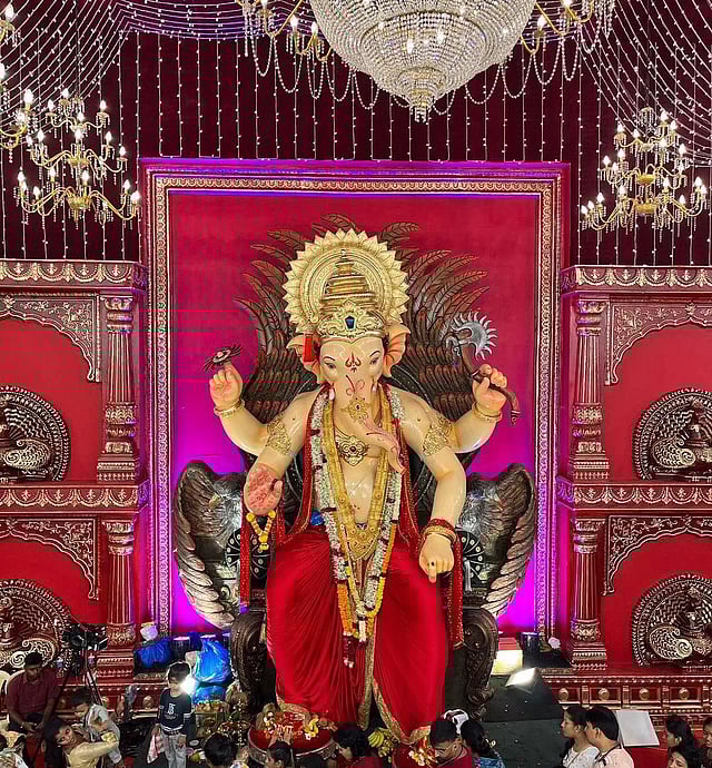 Check Out The Chandrayaan-3 Themed Ganesha Pandals Across India