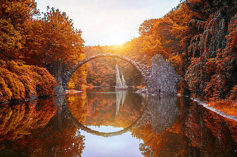 All About Rakotzbrücke, The Devil's Bridge In Germany