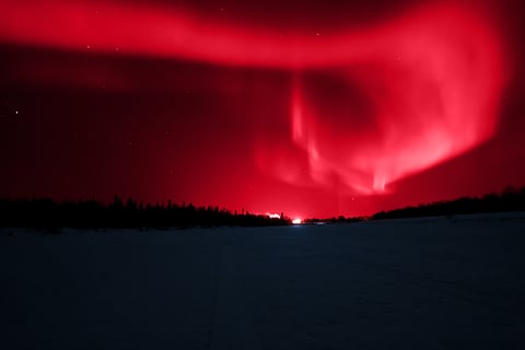 All About Rare Red Aurora Spotted by Ladakh Observatories