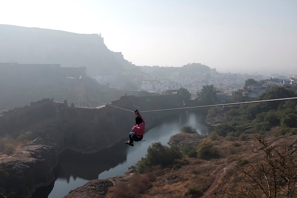 All About India's First 'Over The Sea' Zipline Facility