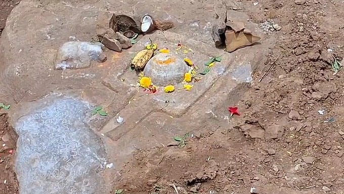 Centuries-Old Shiva Lingam Found At The Srisailam Temple