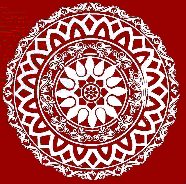 The ritualistic art of Alpana is an integral part of Bengali culture