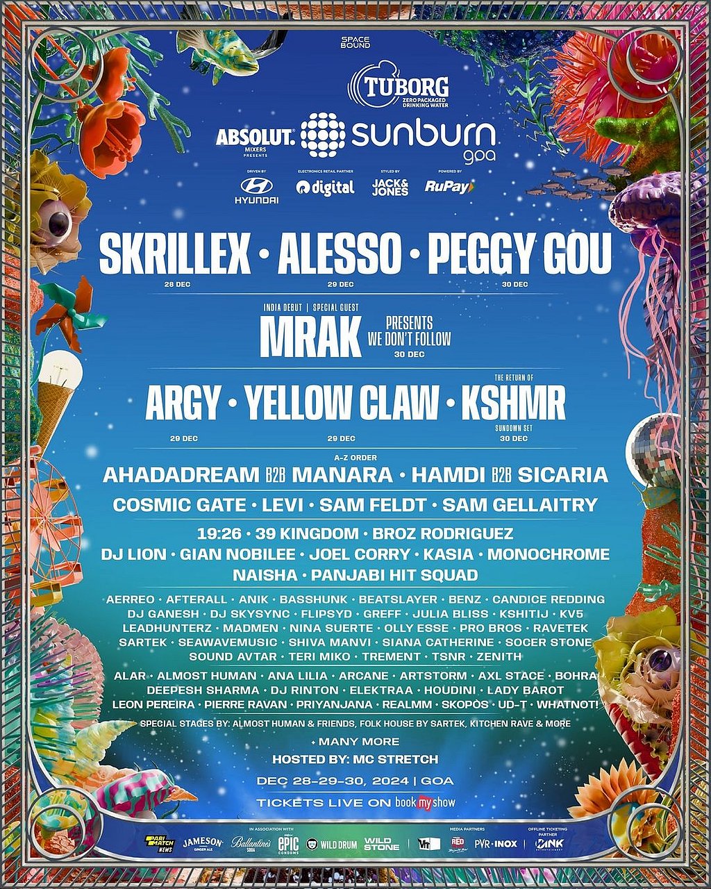 All About Sunburn Goa 2024: Venue, Date, Artist Line-Up And More