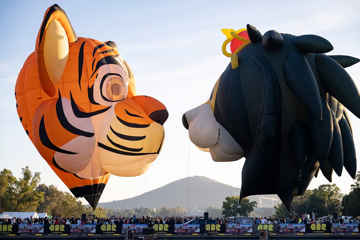 Canberra Balloon Spectacular: When Hot-air Balloons Soar