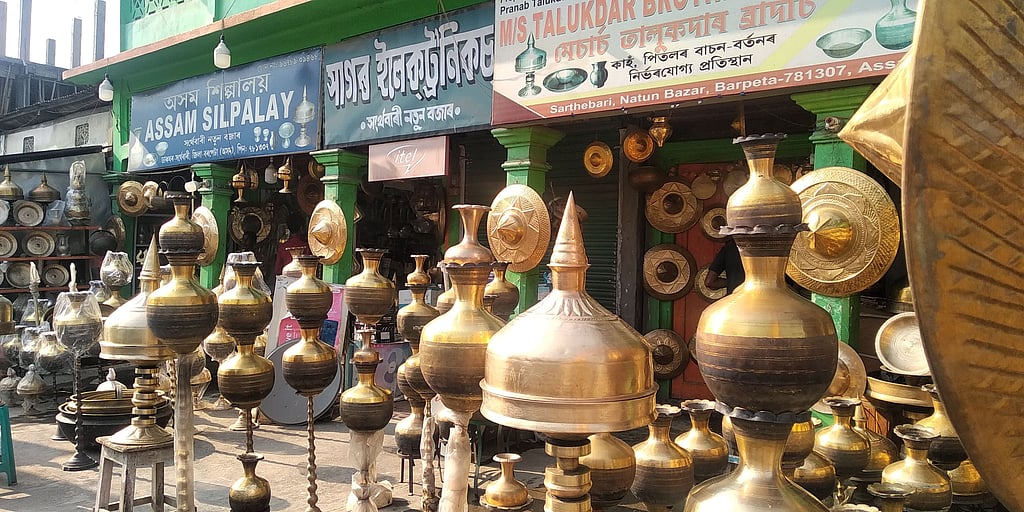 Sarthebari In Assam Echoes Tunes Of A Bell Metal Industry
