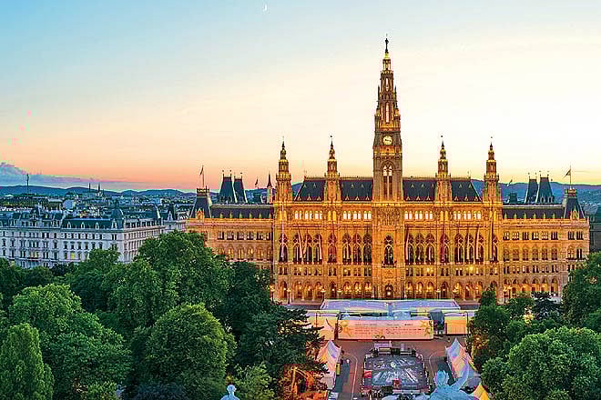 Ringstrasse Vienna--s famous Ring Road