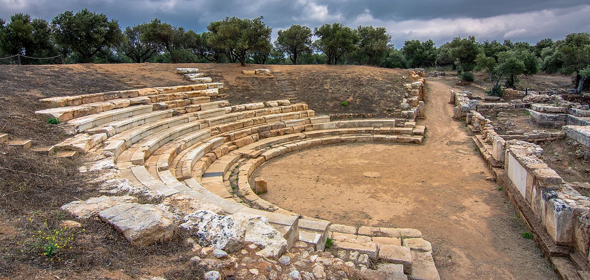 Ancient Theatre In Greece's Aptera Is Open To Public