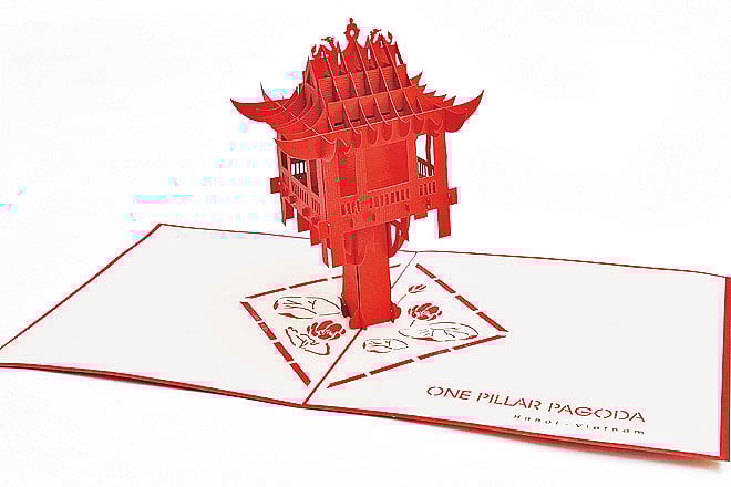 Paper pagoda from Vietnam