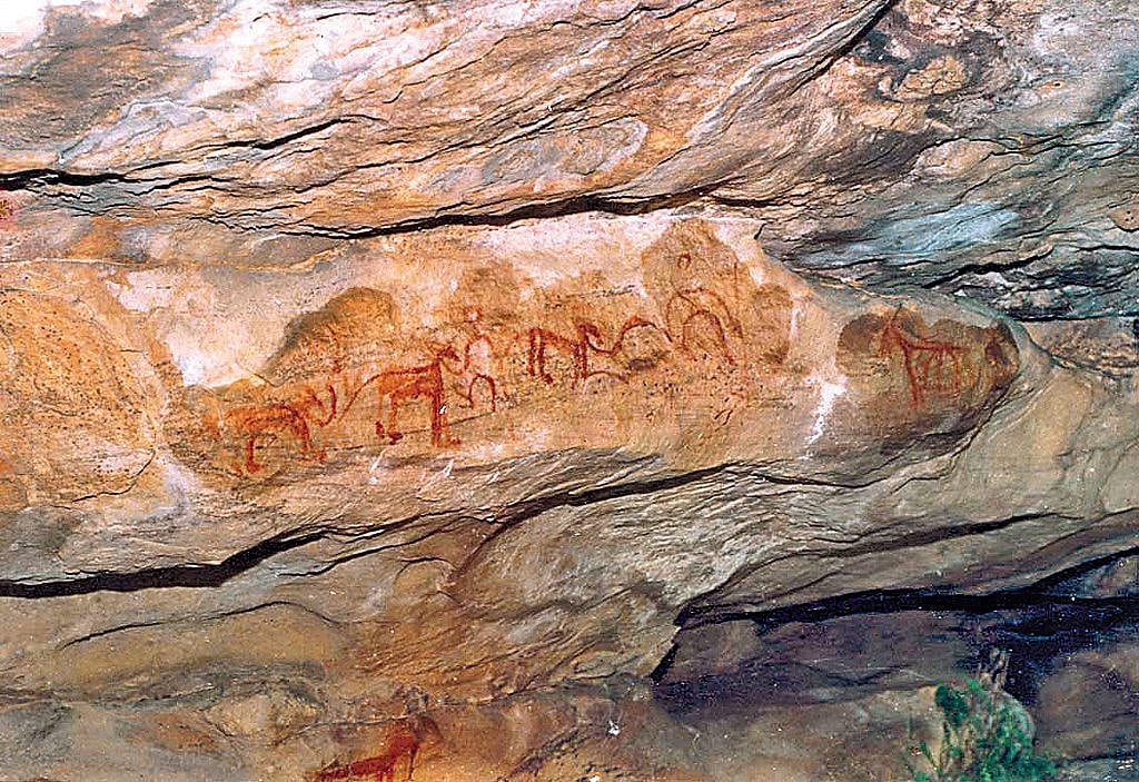 Bihar Kaimur Rock Paintings
