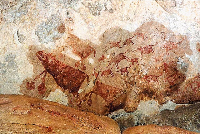 Bihar Kaimur Rock Paintings