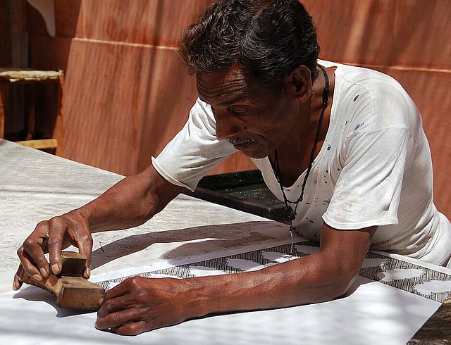 Bagru Block Printing In Rajasthan